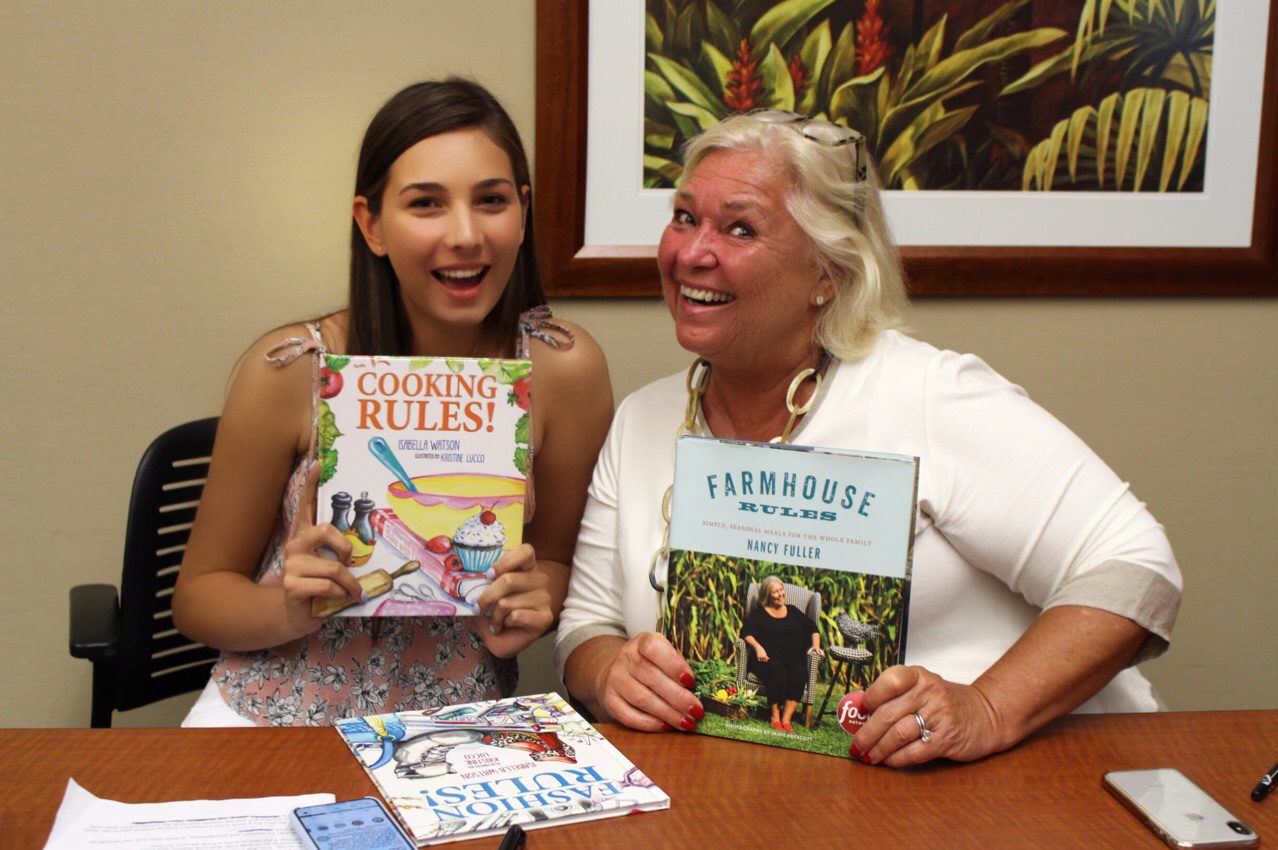 Boca Teen and Food Network Star Nancy Fuller Celebrate Book Release ...