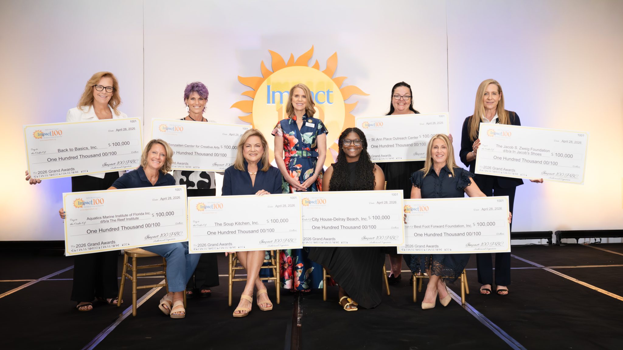 Impact 100 PBC Donates $865,000 to 13 Local Nonprofits